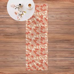 Bilderwelten Kork-Teppich Illustration rot Korkmatte - Dicke Pinselstriche Terracotta - Geometrisch Wohnzimmer Schlafzimmer