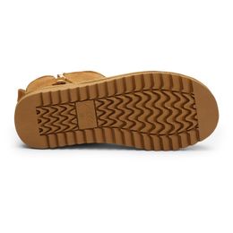 Ara Damen Winterboots "ALASKA Short Zip", Gr. 40, braun, Lammfell, Veloursleder, unifarben, Schuhe, Stiefel aus echtem Lammfell mit Rei&szlig;verschluss,