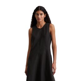 Marc O'Polo MARC O'POLO Damen Midikleid "in A-Linie geschnitten", schwarz, Gr. 32, unifarben, Obermaterial: 100% Leinen. Futter: 100% Baumwolle, Kleider