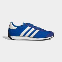 Herren Sneaker "RUNVISTA", adidas Sportswear, Gr. 42,5bright royal, core wei&szlig;, royal blau, Leder, Synthetik, Textil, Schuhe