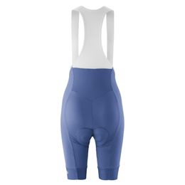 Gonso Damen Fahrradhose "Essential Bib W"aquablau, Gr. 36, 78% Polyamid, 22% Elasthan, Hosen, Damen Rennradhose, moderne Radhose mit Sitzpolster,