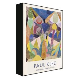 Akustik-Wechselbild Paul Klee - Mildtropische Landschaft - Museumsedition