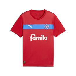 Puma Herren Trainingsshirt "Holstein Kiel 25/26 Ausw&auml;rtstrikot Herren"rot ignite blau wei&szlig;, Gr. XL, Obermaterial: 100% Polyester; Rippe: 100%
