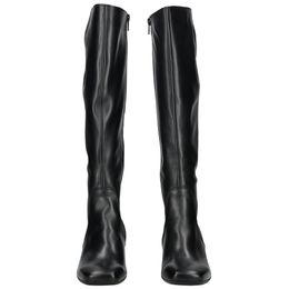 Gabor COMFORT Damen Stiefel "Gabor Comfort Stiefel Glattleder", Gr. 39, schwarz, Glattleder, Schuhe