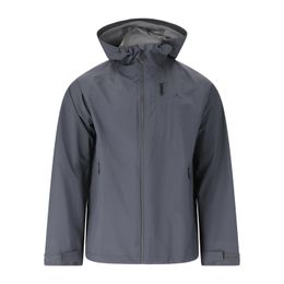 WHISTLER Herren Outdoorjacke "Voyage", grau, Gr. M, unifarben, 100% Polyester, Jacken, Getapte N&auml;hte