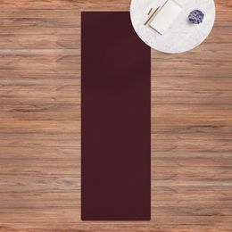 Bilderwelten Kork-Teppich Unifarben rot Korkmatte - Toskana Weinrot - Deko Wohnzimmer Schlafzimmer