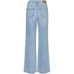 V&eacute;ro Moda VERO MODA Damen Weite Jeans "VMTESSA HR WIDE JEANS RA339 GA NOOS", blau, Gr. 30, unifarben, Denim/Jeans, Obermaterial: 99% Baumwolle, 1% Elasthan,
