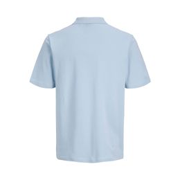 Jack & Jones Kinder Poloshirt "JJALLIANCE POLO SS JNR", blau, Gr. 128, JACK & JONES JUNIOR, bedruckt, unifarben, Single Jersey, Obermaterial: 100% Baumwolle,