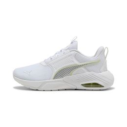 Puma Damen Sneaker "X-CELL NOVA FS", Gr. 37,5, wei&szlig;, Textil, Schuhe, mit Schn&uuml;rung, Textil-Obermaterial, Synthetik-Laufsohle