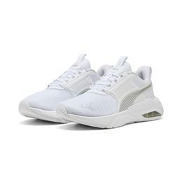 Puma Damen Sneaker "X-CELL NOVA FS", Gr. 42,5, wei&szlig;, Textil, Schuhe, mit Schn&uuml;rung, Textil-Obermaterial, Synthetik-Laufsohle