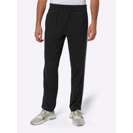 CLASSIC Herren Schlupfhose, schwarz, Gr. 50, unifarben, 100% Baumwolle, Hosen