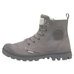 Palladium Damen Winterboots "PAMPA HI ZIP WL W", Gr. 43, schwarz, Leder, Schuhe, Winterschuhe, Schn&uuml;rboots, Winterstiefel, Snowboots, gef&uuml;ttert
