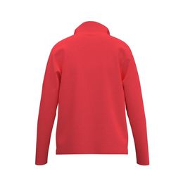 TRIGEMA Damen Sweatjacke "TRIGEMA Jacke mit funkelnden Strass-Steinen", rot, Gr. M, Sweatware, 55% Polyester, 45% Baumwolle, Sweatjacken