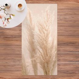 Bilderwelten Kork-Teppich Tropisch beige Korkmatte - Pampasgras im Sonnenlicht - Gr&auml;ser Wohnzimmer Schlafzimmer