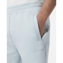 Plein Sport Herren Shorts "Pique Jogging Shorts Icon"07, lightblau, Gr. L, Obermaterial: 59% Baumwolle, 35% Polyester, 6% Elasthan, Hosen