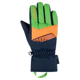 Ziener M&auml;dchen Skihandschuhe "LAVIVI-Z AQUASHIELD JUNIOR", gr&uuml;n, Gr. 3, Polyester, Handschuhe, warm, wasserdicht, winddicht, atmungsaktiv