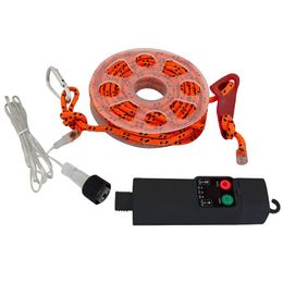 Eurotrail Abspannleine mit LED Beleuchtung orange