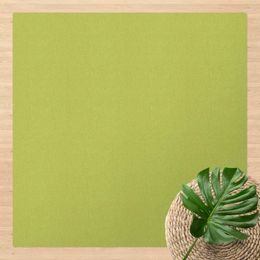 Bilderwelten Kork-Teppich Unifarben gr&uuml;n Korkmatte - Fr&uuml;hlingsgr&uuml;n - Deko Wohnzimmer Schlafzimmer