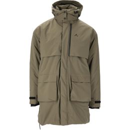 WHISTLER Herren Parka "Mombay", gr&uuml;n, Gr. M, unifarben, 100% Polyester, Jacken, mit wasserabweisender und langlebiger DWR-Membran