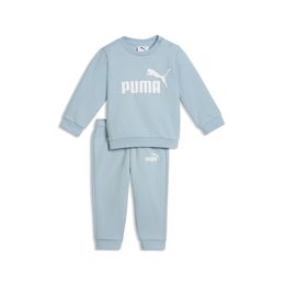 Jogginganzug Puma "Essentials Minicats Crew Jogginganzug Kinder", Jungen, Gr. 62, seafoam blau, Obermaterial: 32% Polyester, 68% Baumwolle. Rippe: 97% Baumwolle, 3% Elasthan, Sportanz&uuml;ge Jogginganzug