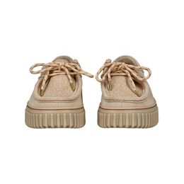 Clarks Damen Schn&uuml;rschuh "Clarks Halbschuhe Veloursleder", Gr. 37, beige, Veloursleder, Schuhe