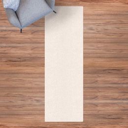 Bilderwelten Kork-Teppich Unifarben weiss Korkmatte - Polarwei&szlig; - Deko Wohnzimmer Schlafzimmer