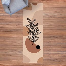 Bilderwelten Kork-Teppich Abstrakt beige Korkmatte - Organik trifft Geometrie Spinosa - Geometrisch Wohnzimmer Schlafzimmer