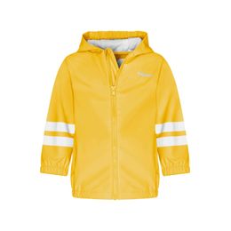 Playshoes Funktionsjacke Jungen Gr&ouml;&szlig;e 80 gelb / wei&szlig;