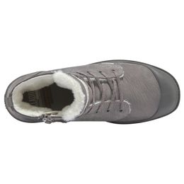 Palladium Damen Winterboots "PAMPA HI ZIP WL W", Gr. 37,5, schwarz, Leder, Schuhe, Winterschuhe, Schn&uuml;rboots, Winterstiefel, Snowboots, gef&uuml;ttert