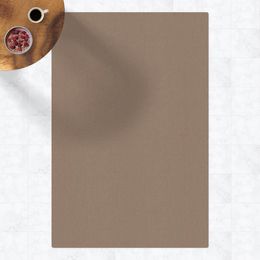 Bilderwelten Kork-Teppich Unifarben beige Korkmatte - Mocca - Deko Wohnzimmer Schlafzimmer