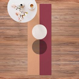 Bilderwelten Kork-Teppich Abstrakt violett Korkmatte - Bauhaus Ulm Violett - Geometrisch Wohnzimmer Schlafzimmer