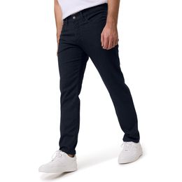 Herren Chinohose "ERIC", blau, Gr. 36, Pioneer Authentic Jeans, unifarben, Web, Obermaterial: 65% Polyester, 31% Viskose, 4% Elasthan, Hosen, im