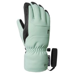 Reusch Damen Skihandschuhe "Mesa R-TEX XT"hellgr&uuml;n, Gr. 8, mehrfarbig, 41% Polyester, 27% Wolle, 15% Ziegenleder, 14% Polyamid, 3% Elasthan,