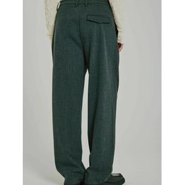 NORR Damen Chinohose "NORR Trousers Nala"dunkelgrau melange, Gr. 38, Obermaterial: 90% Polyester, 6% Viskose, 4% Elasthan, Hosen