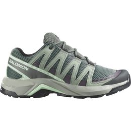 Salomon Damen Wanderschuh "X-ADVENTURE RECON W", Gr. 42,5, gr&uuml;n, Leder, Textil, Schuhe