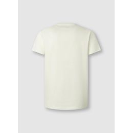Pepe Jeans Herren T-Shirt "ORIGINAL BASIC 3N"sanftes wei&szlig;, Gr. L, bedruckt, unifarben, Jersey, Obermaterial: 95% Baumwolle, 5% Elasthan, Shirts,