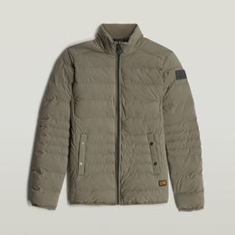 G-Star Raw G-STAR Damen Steppjacke "Foundation Padded Short Jacket", gr&uuml;n, Gr. XS, unifarben, Web, Obermaterial: 100% Polyester, Jacken, in schmaler Passform