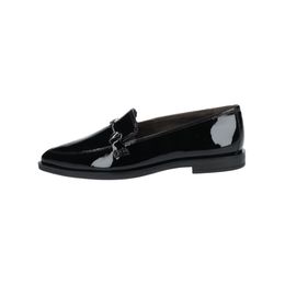 Paul Green Damen Slipper "Paul Green Slipper Lederimitat", Gr. 38,5, schwarz, Lederimitat, Schuhe