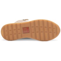 Ara Damen Schn&uuml;rboots "OSAKA", Gr. 9,5, beige, Glattleder, Veloursleder, Schuhe, High Top-Sneaker, Schn&uuml;rschuh, Freitzeitschuh in Komfortweite G