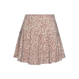 Vivance Damen Hosenrock "mit Blumendruck aus Viskosejersey", bunt, Gr. 36, bedruckt, gebl&uuml;mt, Jersey, Obermaterial: 95% Viskose, 5% Elasthan, R&ouml;cke,