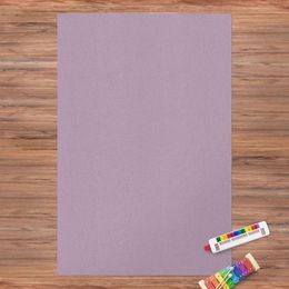 Bilderwelten Kork-Teppich Unifarben violett Korkmatte - Lavendel - Deko Wohnzimmer Schlafzimmer