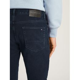 Tommy Hilfiger Herren Straight-Jeans "CORE DENTON", blau, Gr. 38, Denim/Jeans, Obermaterial: 45% Baumwolle, 35% Viskose, 10% Lyocell, 8%