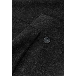 Street One Damen Minirockanthrazit melange, Gr. 46, unifarben, Stoff, 90% Polyester, 10% Viskose, R&ouml;cke, mit Schlitz