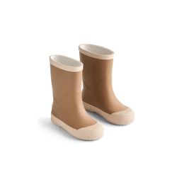Stiefel Wheat "Wheat Rubber Boot Muddy", Damen, Gr. 25, hazel, unifarben, Schuhe Stiefel