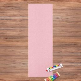 Bilderwelten Kork-Teppich Unifarben rosa Korkmatte - Ros&eacute; - Deko Wohnzimmer Schlafzimmer