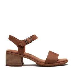 Timberland Damen Sandale "LAGUNA SHORE BACKSTRAP SANDAL", Gr. 37,5, braun, Leder, Schuhe, aus Leder
