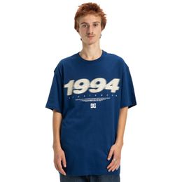 DC Shoes Herren T-Shirt "Blurry Years", blau, Gr. M, Obermaterial: 75% Baumwolle, 25% Baumwolle., Shirts