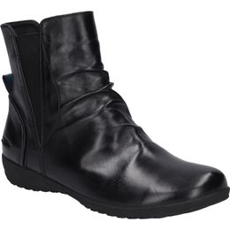 Josef Seibel Damen Stiefelette "Naly 66, schwarz", Gr. 36, schwarz, Obermaterial: 100% Rindsleder Leather cow., Schuhe