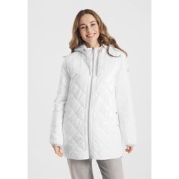 Frieda & Freddies New York Steppjacke FRIEDA & FREDDIES "Light Jacket / Ilva", Damen, Gr. 40, reinwei&szlig;, 100% Polyamid, unifarben, ohne Ausschnitt, Jacken Steppjacke