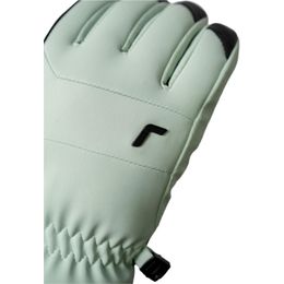 Reusch Damen Skihandschuhe "Mesa R-TEX XT"hellgr&uuml;n, Gr. 7, mehrfarbig, 41% Polyester, 27% Wolle, 15% Ziegenleder, 14% Polyamid, 3% Elasthan,